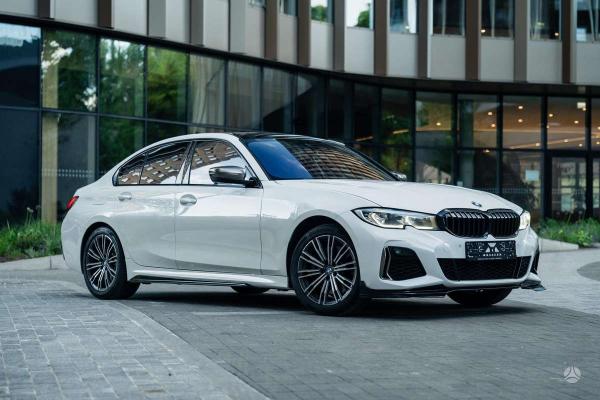 БМВ M340 2020 в Вильнюс на AUTOMOTO.COM.LV Белый БМВ M340 2020 в Вильнюс, объемом двигателя 3.00 л и пробегом 59 тыс. км за 33990 €, фото 7 на AUTOMOTO.COM.LV