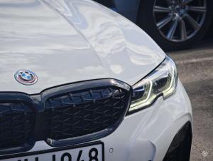 Balts BMW M340 2021 Viļņa, ar dzinēja tilpumu 3.00 L un nobraukumu 77 tūkst. km par 33299 €, foto 7 vietnē AUTOMOTO.COM.LV