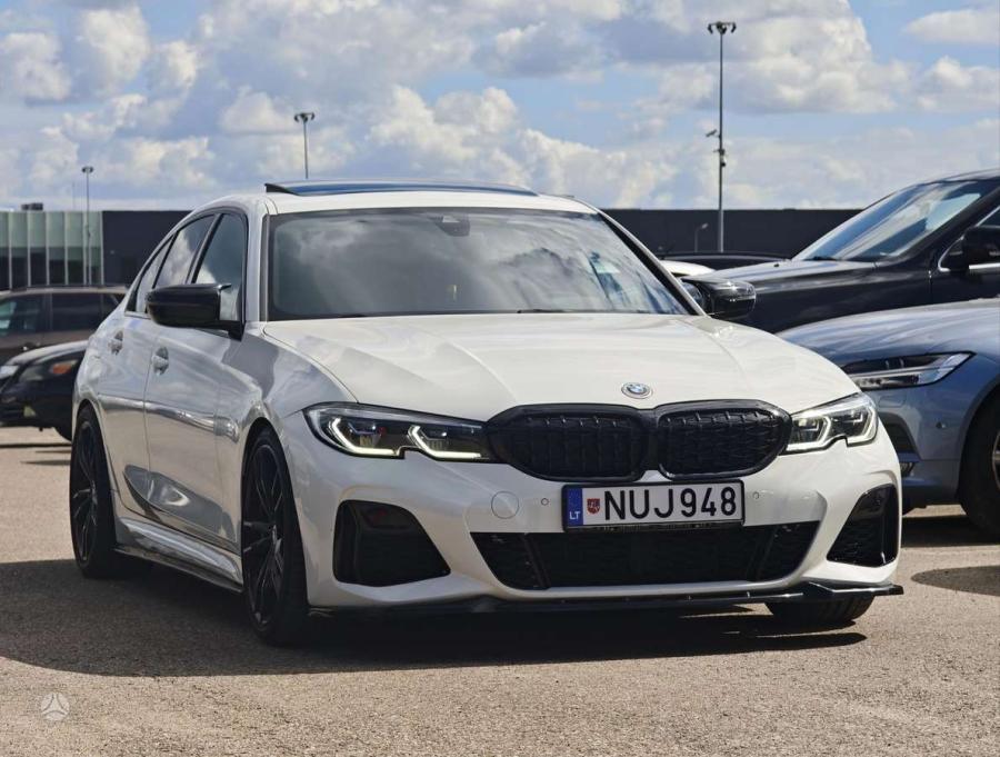 Balts BMW M340 2021 Viļņa, ar dzinēja tilpumu 3.00 L un nobraukumu 77 tūkst. km par 33299 €, foto 8 vietnē AUTOMOTO.COM.LV