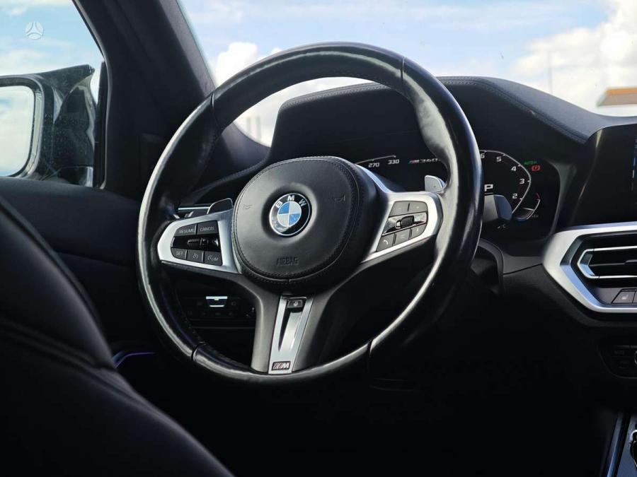 Balts BMW M340 2021 Viļņa, ar dzinēja tilpumu 3.00 L un nobraukumu 77 tūkst. km par 33299 €, foto 15 vietnē AUTOMOTO.COM.LV