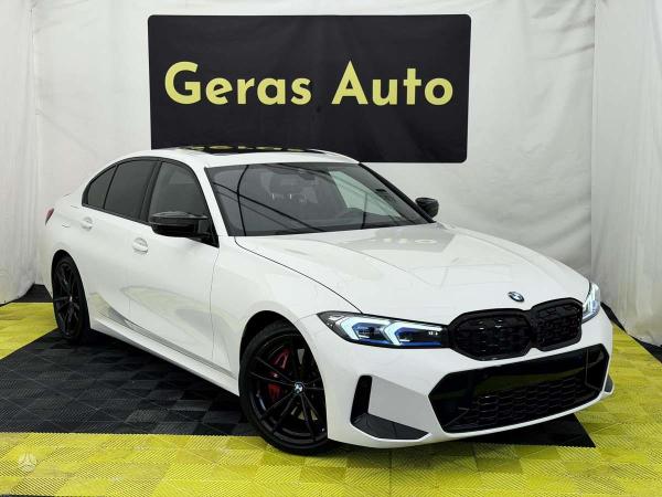 Белый БМВ M340 2024 в Вильнюс, объемом двигателя 3.00 л и пробегом 24 тыс. км за 48800 €, фото 3 на AUTOMOTO.COM.LV