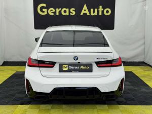 White BMW M340 2024 in Vilnius, with an engine capacity of 3.00 L and mileage of 24 thousand km for 48800 €, photo 6 on AUTOMOTO.COM.LV
