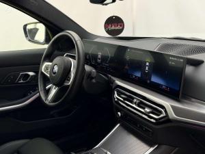 White BMW M340 2024 in Vilnius, with an engine capacity of 3.00 L and mileage of 24 thousand km for 48800 €, photo 15 on AUTOMOTO.COM.LV