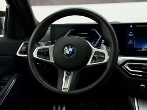 White BMW M340 2024 in Vilnius, with an engine capacity of 3.00 L and mileage of 24 thousand km for 48800 €, photo 18 on AUTOMOTO.COM.LV