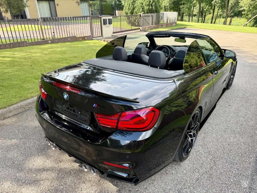 Black BMW M4 2016 in Vilnius, with an engine capacity of 2.98 L and mileage of 84 thousand km for 35990 €, photo 7 on AUTOMOTO.COM.LV