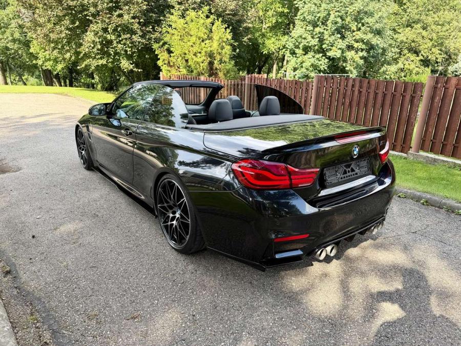Black BMW M4 2016 in Vilnius, with an engine capacity of 2.98 L and mileage of 84 thousand km for 35990 €, photo 9 on AUTOMOTO.COM.LV