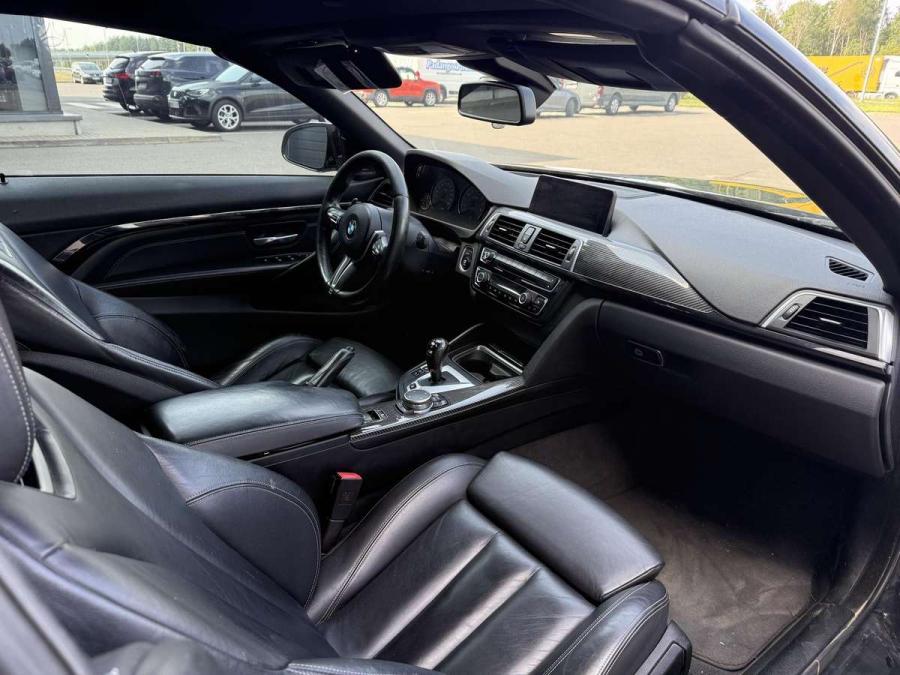 Melns BMW M4 2016 Kauņa, ar dzinēja tilpumu 2.98 L un nobraukumu 170 tūkst. km par 27500 €, foto 9 vietnē AUTOMOTO.COM.LV