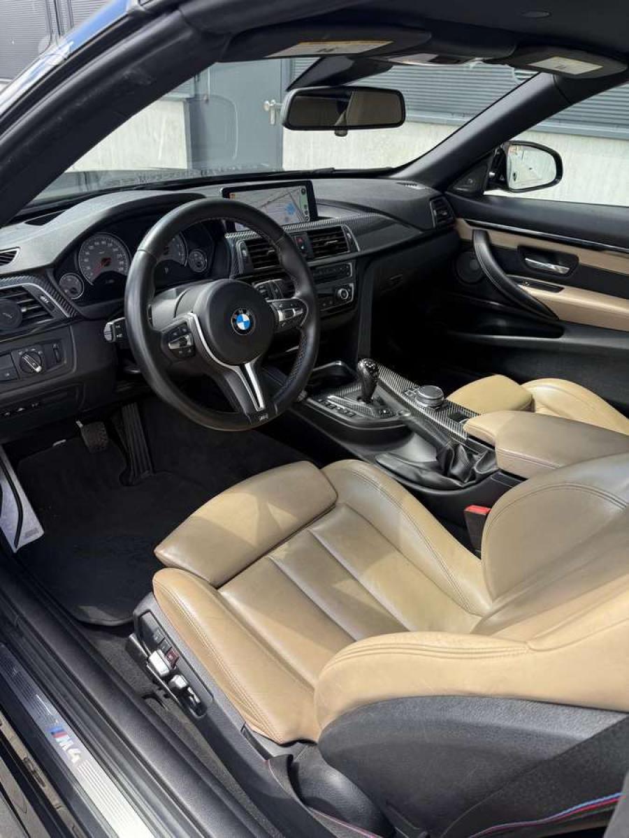 Черный БМВ M4 2019 в Каунас, объемом двигателя 2.98 л и пробегом 83 тыс. км за 35990 €, фото 10 на AUTOMOTO.COM.LV