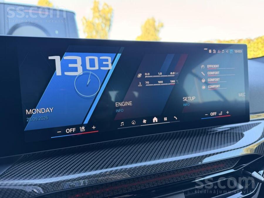 Melns BMW M4 2024 Rīga, ar dzinēja tilpumu 3.00 L un nobraukumu 24 tūkst. km par 80700 €, foto 21 vietnē AUTOMOTO.COM.LV