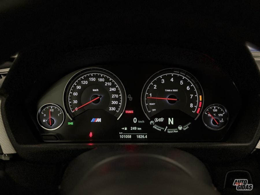 Черный БМВ M4 2015 в Вильнюс, объемом двигателя 3.00 л и пробегом 101 тыс. км за 45000 €, фото 23 на AUTOMOTO.COM.LV