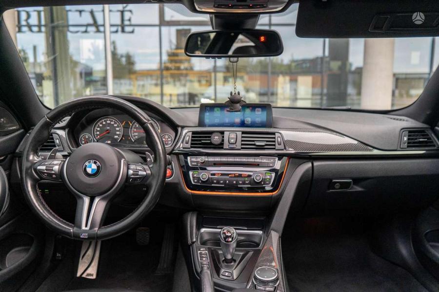 Черный БМВ M4 2015 в Кедайняй, объемом двигателя 2.98 л и пробегом 127 тыс. км за 32000 €, фото 13 на AUTOMOTO.COM.LV