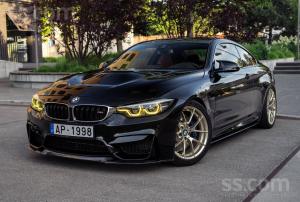Black BMW M4 2019 in Riga, with an engine capacity of 3.00 L and mileage of 70 thousand km for 52500 €, photo  on AUTOMOTO.COM.LV