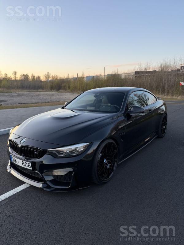 Melns BMW M4 2020 Rīga, ar dzinēja tilpumu 3.00 L un nobraukumu 50 tūkst. km par 52000 €, foto 1 vietnē AUTOMOTO.COM.LV