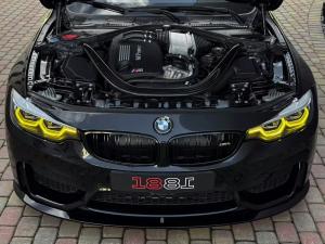 Black BMW M4 2020 in Riga, with an engine capacity of 3.00 L and mileage of 61 thousand km for 54000 €, photo 19 on AUTOMOTO.COM.LV