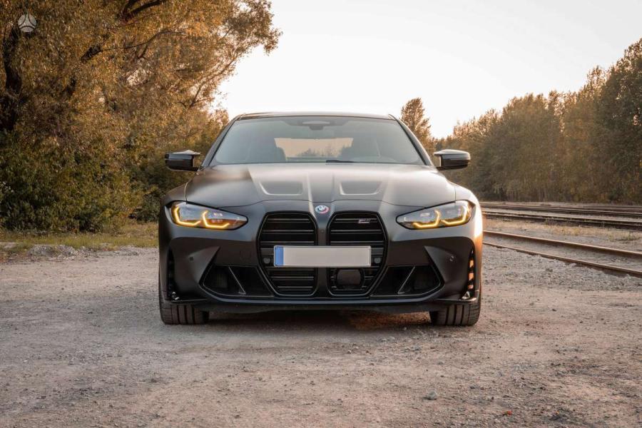 Melns BMW M4 2021 Alīta, ar dzinēja tilpumu 2.99 L un nobraukumu 10 tūkst. km par 74800 €, foto 2 vietnē AUTOMOTO.COM.LV