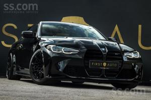 Melns BMW M4 2022 Tukums, ar dzinēja tilpumu 3.00 L un nobraukumu 68 tūkst. km par 69990 €, foto  vietnē AUTOMOTO.COM.LV