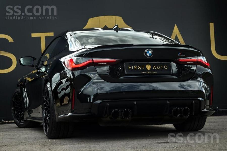 Melns BMW M4 2022 Tukums, ar dzinēja tilpumu 3.00 L un nobraukumu 68 tūkst. km par 69990 €, foto 4 vietnē AUTOMOTO.COM.LV
