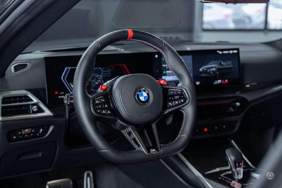 Melns BMW M4 2025 Viļņa, ar dzinēja tilpumu 3.00 L un nobraukumu 3 tūkst. km par 89999 €, foto 22 vietnē AUTOMOTO.COM.LV
