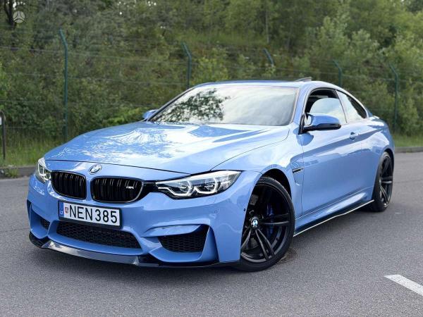 Синий БМВ M4 2015 в Вильнюс, объемом двигателя 3.00 л и пробегом 163 тыс. км за 34900 €, фото 1 на AUTOMOTO.COM.LV