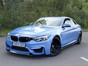 Blue BMW M4 2015 in Vilnius, with an engine capacity of 3.00 L and mileage of 163 thousand km for 34900 €, photo  on AUTOMOTO.COM.LV