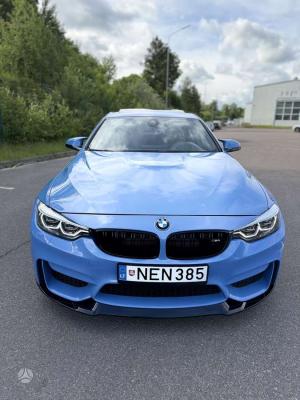 Blue BMW M4 2015 in Vilnius, with an engine capacity of 3.00 L and mileage of 163 thousand km for 34900 €, photo 4 on AUTOMOTO.COM.LV