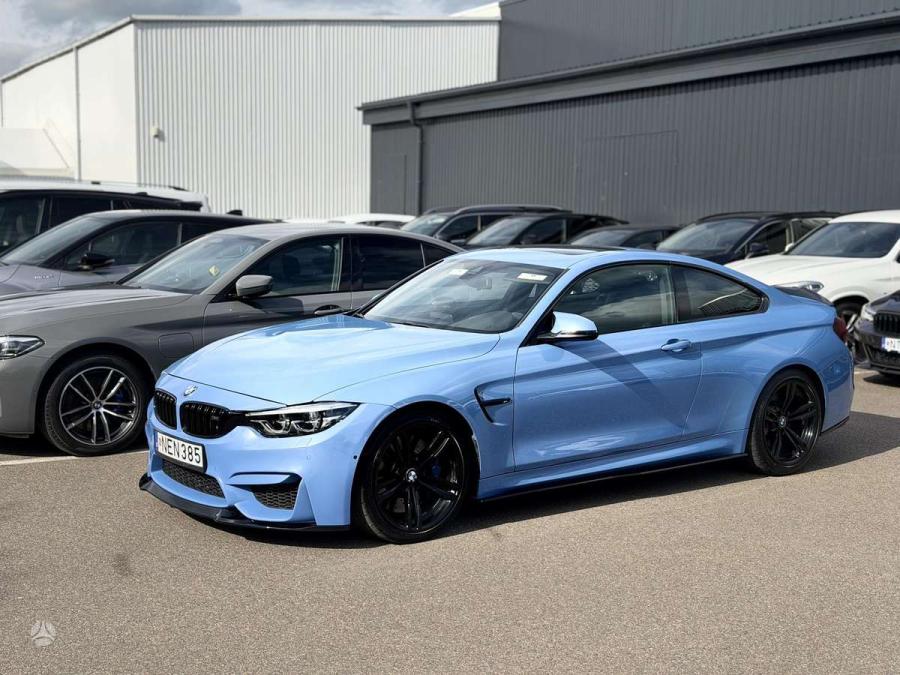 Blue BMW M4 2015 in Vilnius, with an engine capacity of 3.00 L and mileage of 163 thousand km for 34900 €, photo 16 on AUTOMOTO.COM.LV