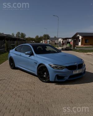 Zils BMW M4 2018 Rīga, ar dzinēja tilpumu 3.00 L un nobraukumu 112 tūkst. km par 46000 €, foto 1 vietnē AUTOMOTO.COM.LV