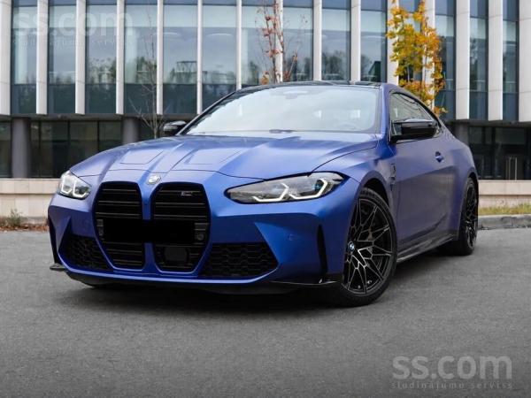 Zils BMW M4 2024 Tukums, ar dzinēja tilpumu 3.00 L un nobraukumu 0 tūkst. km par 72990 €, foto 1 vietnē AUTOMOTO.COM.LV