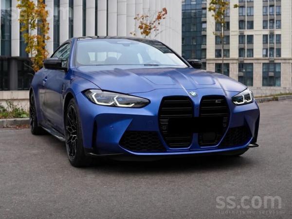 Zils BMW M4 2024 Tukums, ar dzinēja tilpumu 3.00 L un nobraukumu 0 tūkst. km par 72990 €, foto 2 vietnē AUTOMOTO.COM.LV