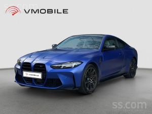 Blue BMW M4 2025 in Riga, with an engine capacity of 3.00 L and mileage of 10 thousand km for 92900 €, photo  on AUTOMOTO.COM.LV