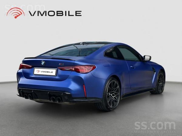 Blue BMW M4 2025 in Riga, with an engine capacity of 3.00 L and mileage of 10 thousand km for 92900 €, photo 2 on AUTOMOTO.COM.LV