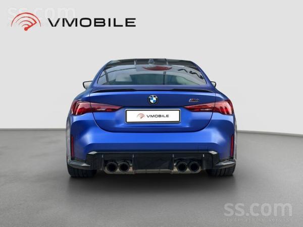 Blue BMW M4 2025 in Riga, with an engine capacity of 3.00 L and mileage of 10 thousand km for 92900 €, photo 4 on AUTOMOTO.COM.LV