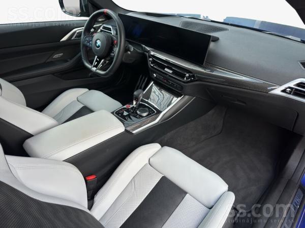 Blue BMW M4 2025 in Riga, with an engine capacity of 3.00 L and mileage of 10 thousand km for 92900 €, photo 5 on AUTOMOTO.COM.LV