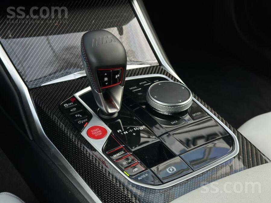 Blue BMW M4 2025 in Riga, with an engine capacity of 3.00 L and mileage of 10 thousand km for 92900 €, photo 10 on AUTOMOTO.COM.LV