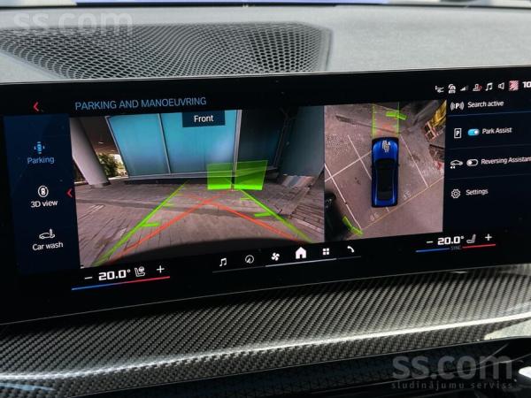 Blue BMW M4 2025 in Riga, with an engine capacity of 3.00 L and mileage of 10 thousand km for 92900 €, photo 10 on AUTOMOTO.COM.LV