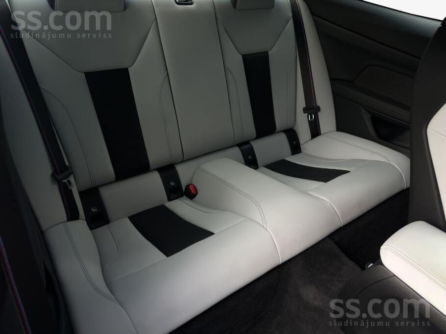 Blue BMW M4 2025 in Riga, with an engine capacity of 3.00 L and mileage of 10 thousand km for 92900 €, photo 13 on AUTOMOTO.COM.LV