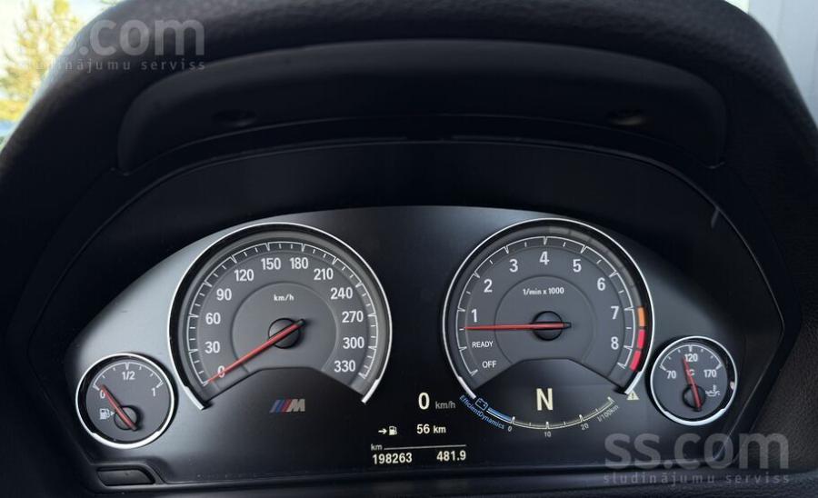 BMW M4 2016 in Riga, with an engine capacity of 3.00 L and mileage of 198 thousand km for 29500 €, photo 16 on AUTOMOTO.COM.LV