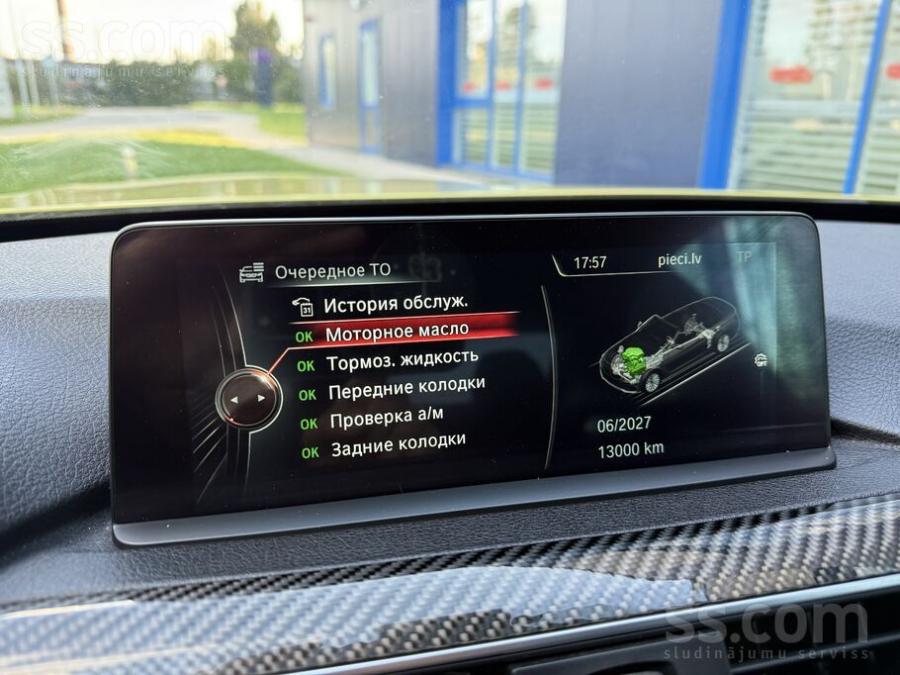 BMW M4 2016 in Riga, with an engine capacity of 3.00 L and mileage of 198 thousand km for 29500 €, photo 26 on AUTOMOTO.COM.LV