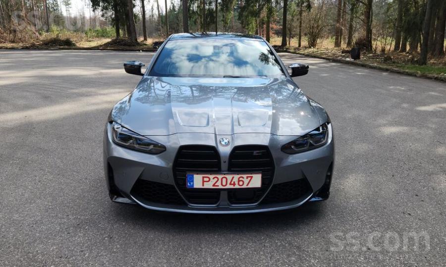 BMW M4 2022 Kauņa, ar dzinēja tilpumu 3.00 L un nobraukumu 25 tūkst. km par 59000 €, foto 1 vietnē AUTOMOTO.COM.LV