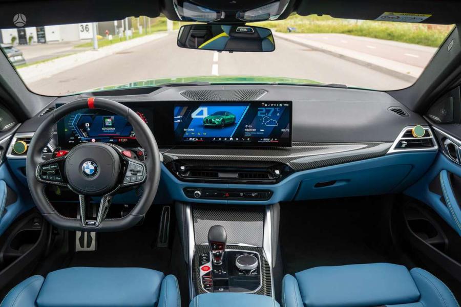 BMW M4 2024 in Kaunas, with an engine capacity of 3.00 L and mileage of 37 thousand km for 82900 €, photo 8 on AUTOMOTO.COM.LV