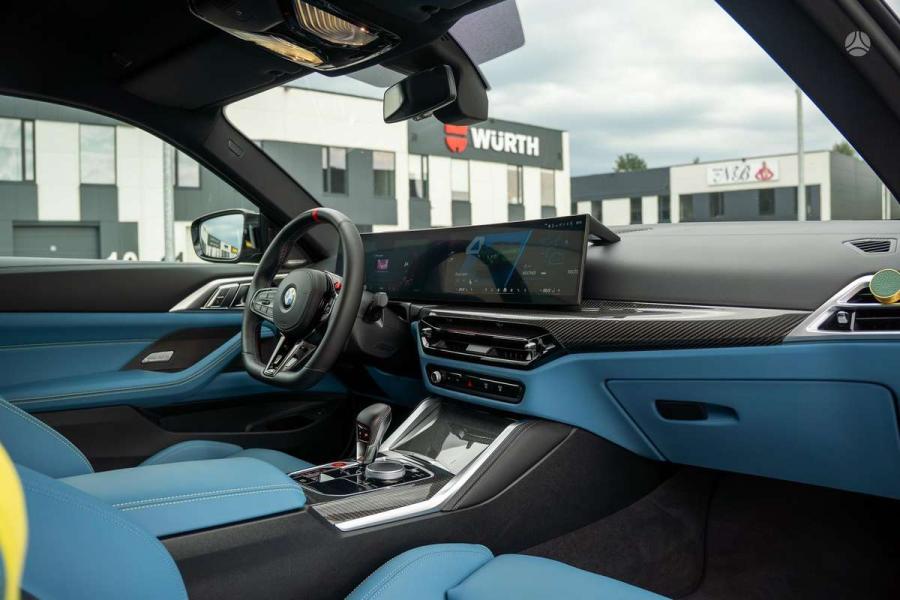 BMW M4 2024 in Kaunas, with an engine capacity of 3.00 L and mileage of 37 thousand km for 82900 €, photo 23 on AUTOMOTO.COM.LV