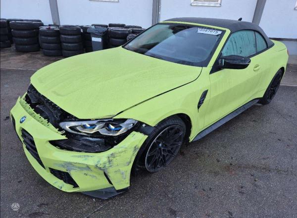 Green BMW M4 2024 in Klaipeda, with an engine capacity of 2.99 L and mileage of 23 thousand km for 49000 €, photo 3 on AUTOMOTO.COM.LV