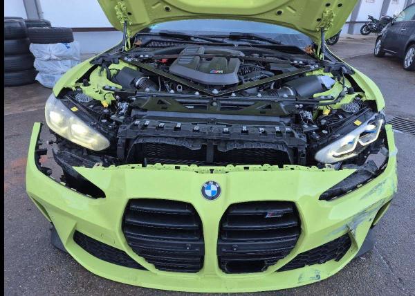 Green BMW M4 2024 in Klaipeda, with an engine capacity of 2.99 L and mileage of 23 thousand km for 49000 €, photo 9 on AUTOMOTO.COM.LV