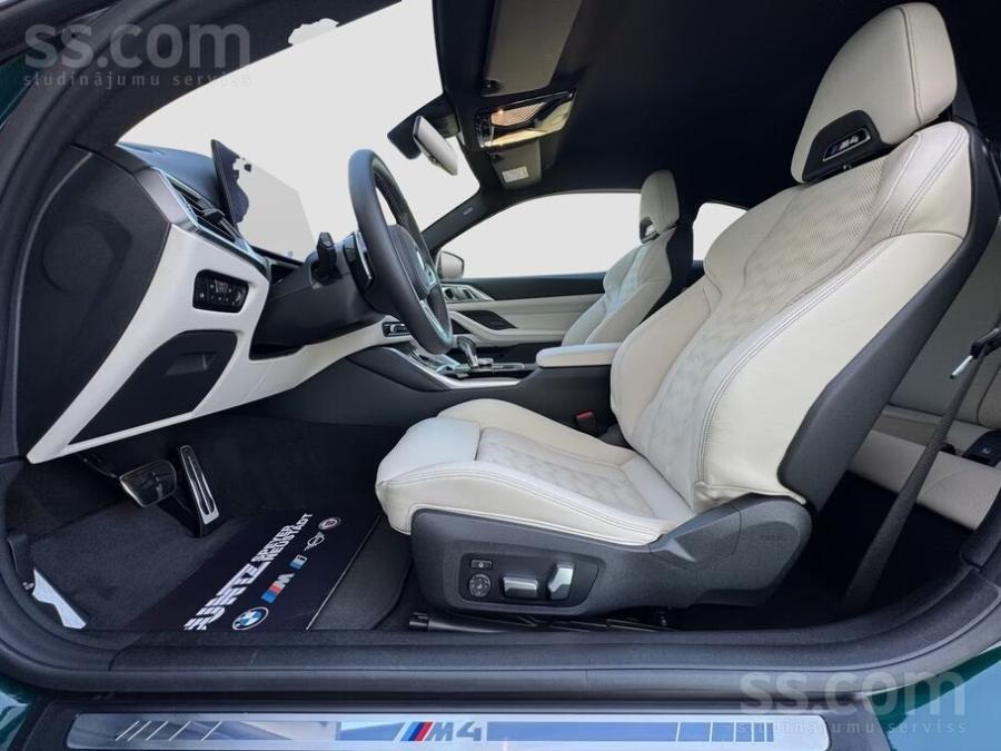 Zaļš BMW M4 2024 Rīga, ar dzinēja tilpumu 3.00 L un nobraukumu 7 tūkst. km par 81900 €, foto 6 vietnē AUTOMOTO.COM.LV
