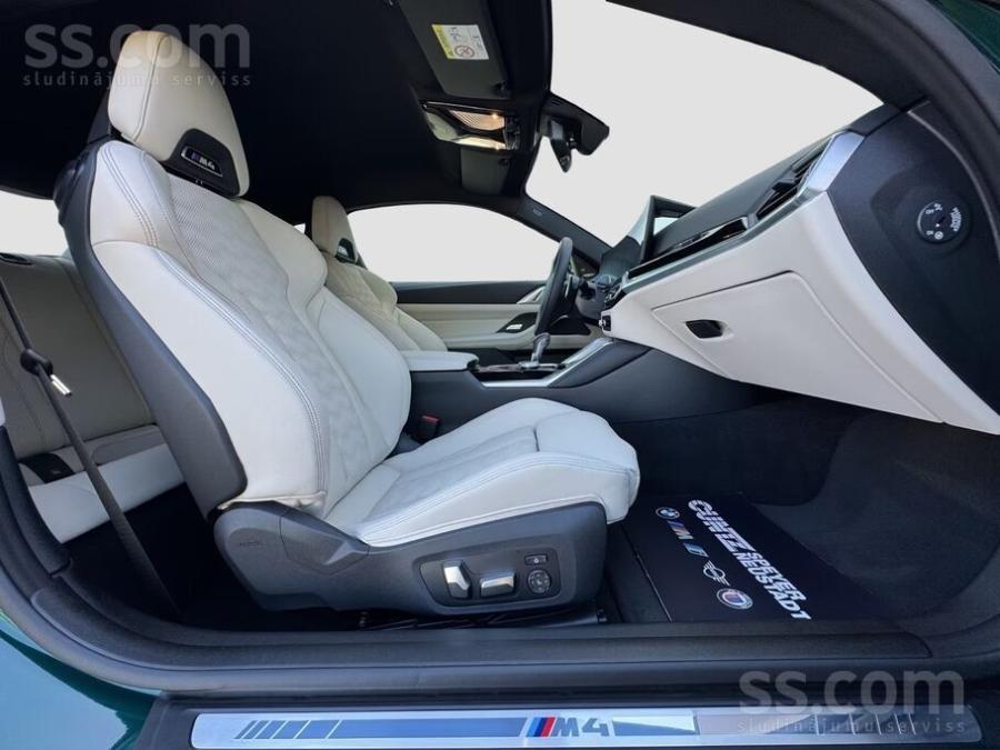 Zaļš BMW M4 2024 Rīga, ar dzinēja tilpumu 3.00 L un nobraukumu 7 tūkst. km par 81900 €, foto 7 vietnē AUTOMOTO.COM.LV
