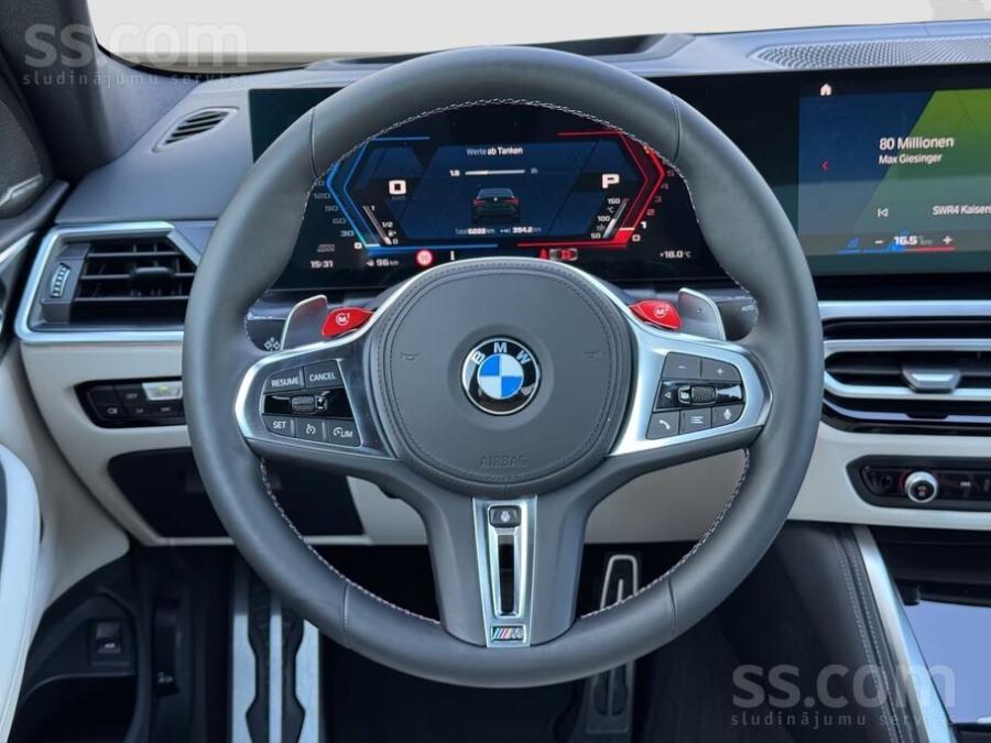 Zaļš BMW M4 2024 Rīga, ar dzinēja tilpumu 3.00 L un nobraukumu 7 tūkst. km par 81900 €, foto 9 vietnē AUTOMOTO.COM.LV