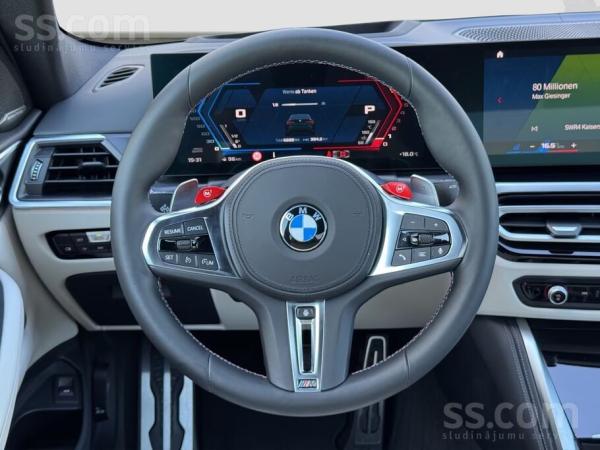 Зеленый БМВ M4 2024 в Рига, объемом двигателя 3.00 л и пробегом 7 тыс. км за 81900 €, фото 8 на AUTOMOTO.COM.LV