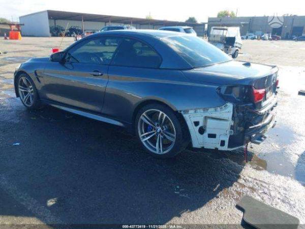 Grey BMW M4 2015 in Klaipeda, with an engine capacity of 2.98 L and mileage of 186 thousand km for 9900 €, photo 3 on AUTOMOTO.COM.LV