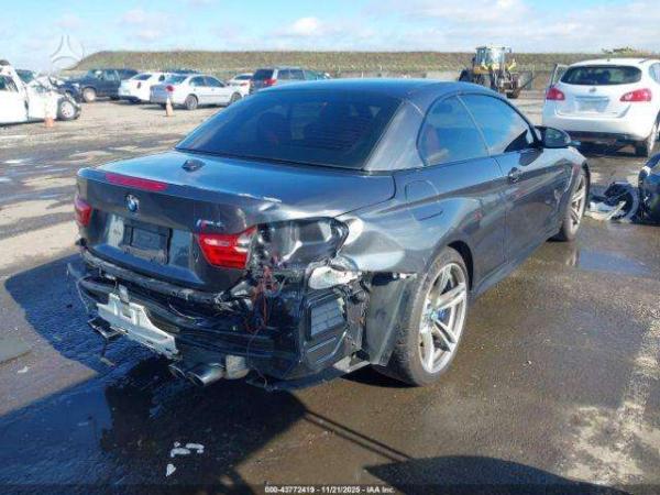 Grey BMW M4 2015 in Klaipeda, with an engine capacity of 2.98 L and mileage of 186 thousand km for 9900 €, photo 6 on AUTOMOTO.COM.LV