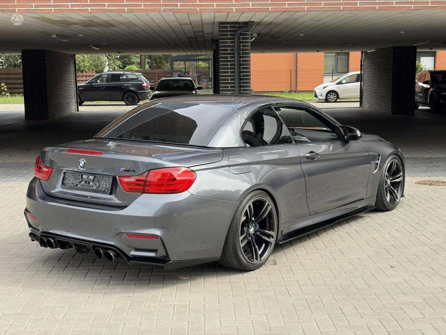 Grey BMW M4 2016 in Kaunas, with an engine capacity of 2.98 L and mileage of 98 thousand km for 31900 €, photo 6 on AUTOMOTO.COM.LV